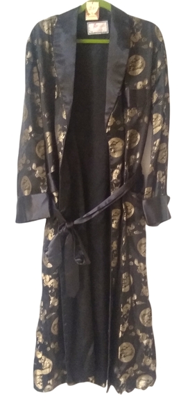 Authentic Original Vintage Style | Dresses | Rare Vintage Silk Robe ...